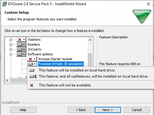 How to setup Freedom EVOsim™ for application development?