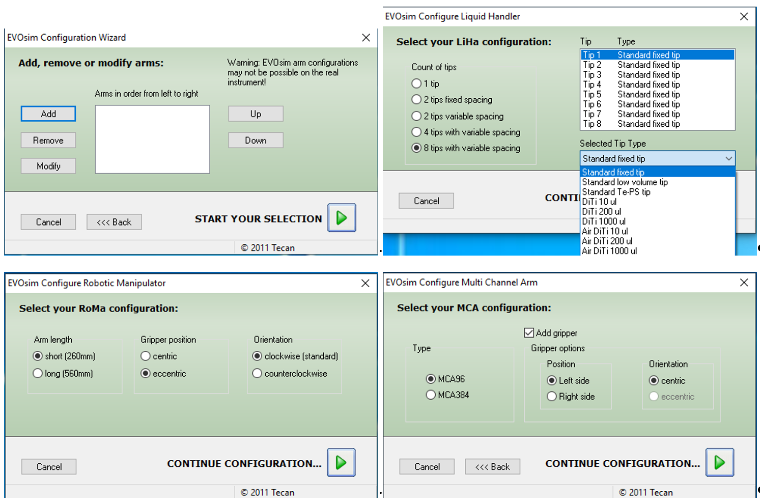 How to setup Freedom EVOsim™ for application development?