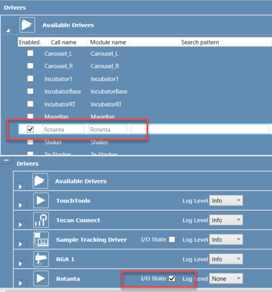 Troubleshooting drivers connected via DriverFramwork on FluentControl™