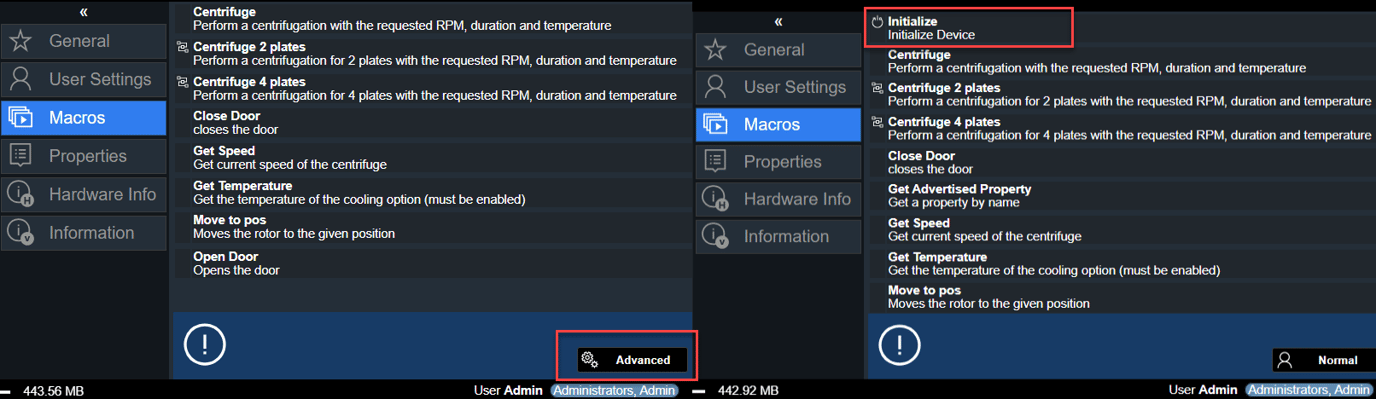 Troubleshooting drivers connected via DriverFramwork on FluentControl™