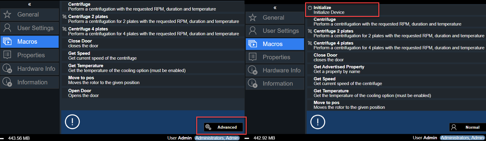Troubleshooting drivers connected via DriverFramwork on FluentControl™