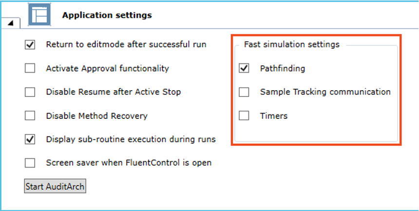 How to use FluentControl™ Fast Simulation mode