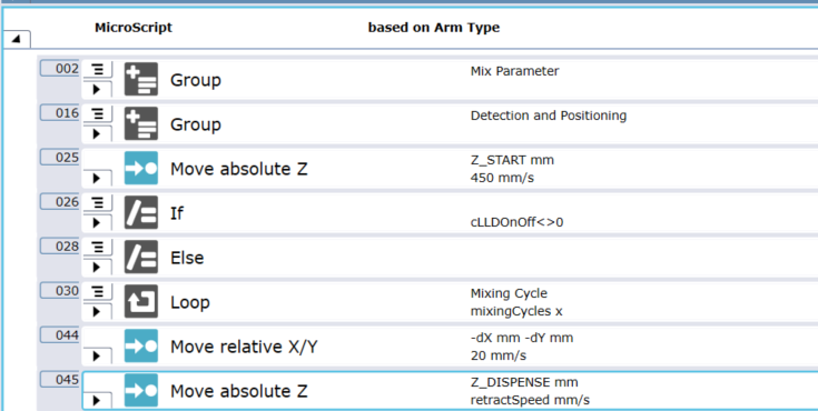 FluentControl™ MicroScript programing