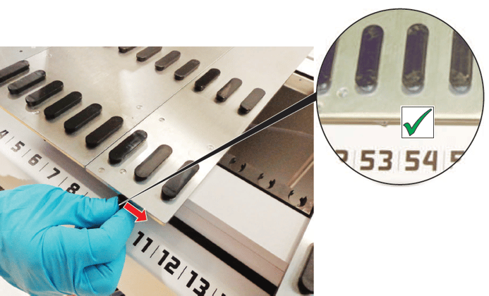 Troubleshooting a misaligned Flexible Channel Arm (FCA)