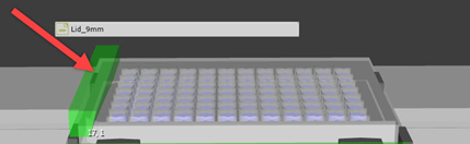 How to create a stacked labware on the worktable and save it as a template