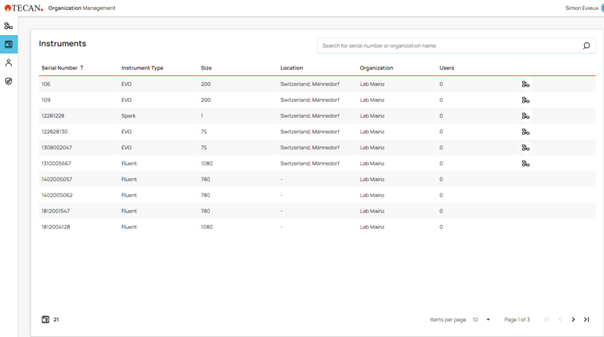 Managing instruments in Introspect