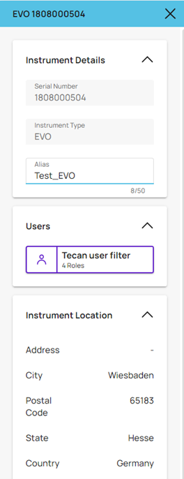 Managing instruments in Introspect