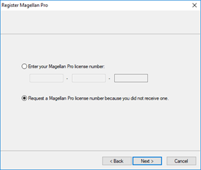 How to register Magellan™/Magellan Pro™