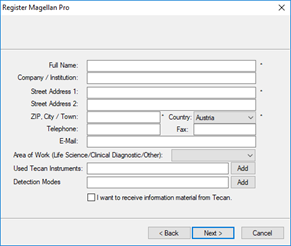 How to register Magellan™/Magellan Pro™