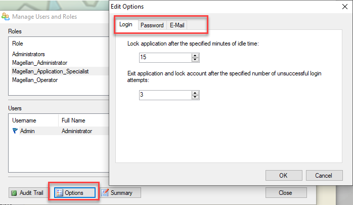 User Management (UMS) in Magellan (Pro) ™ Tracker/SparkControl Magellan ...
