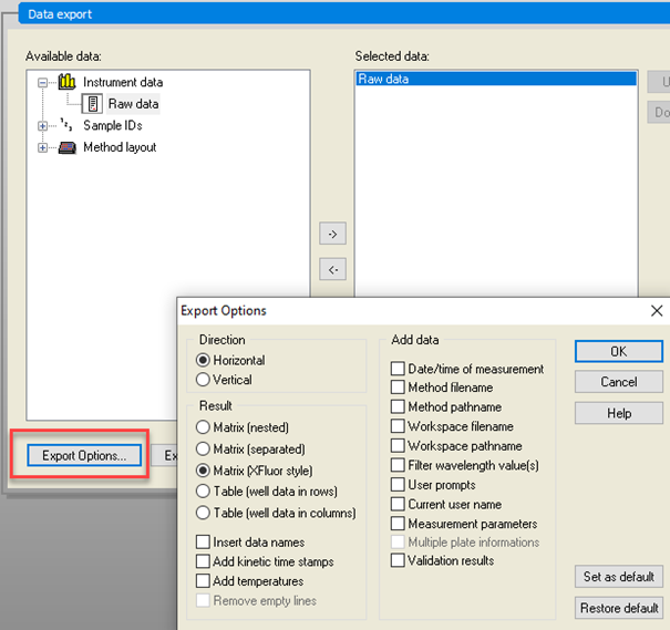 How to export data in Magellan (Pro) ™/SparkControl Magellan™