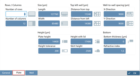 How to create plate definitions
