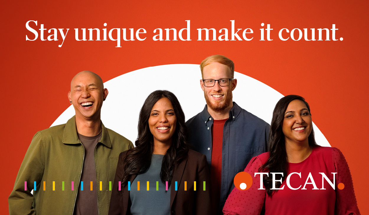 Stay unique and make it count. - Tecan