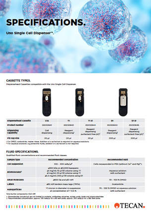 Download: Uno Single Cell Dispenser Specifications | Brochure | pdf ...