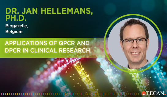 DR. JAN HELLEMANS | Applications of qPCR and dPCR in clinical research.